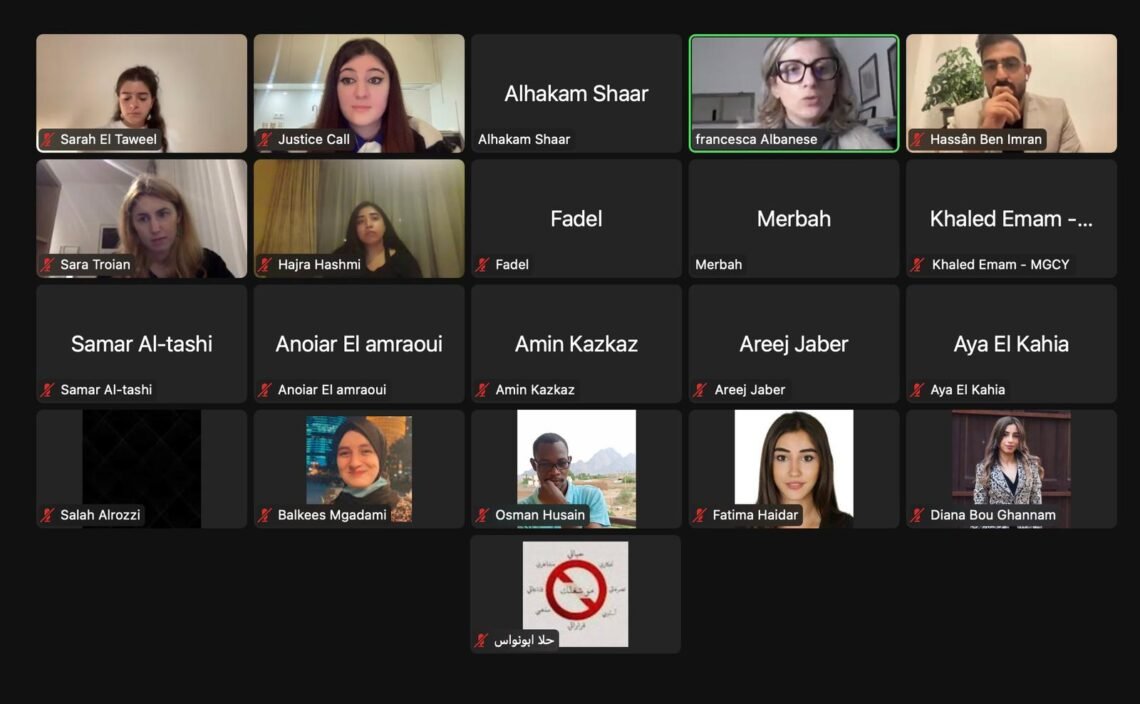 Law for Palestine at a workshop with Justice Call: Accountability ...