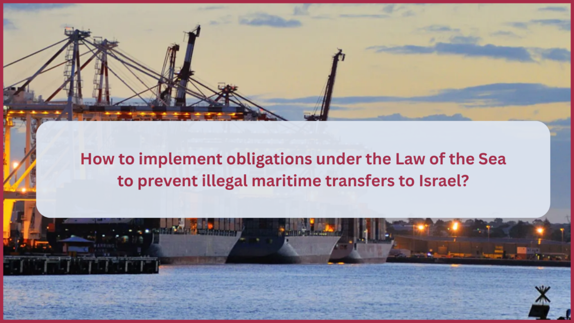 How to implement obligations under the Law of the Sea to prevent ...